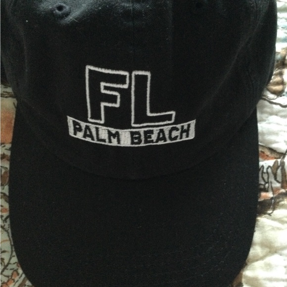 Paramount | Other | Black Baseball Cap Palm Beach New With Tags | Poshmark
